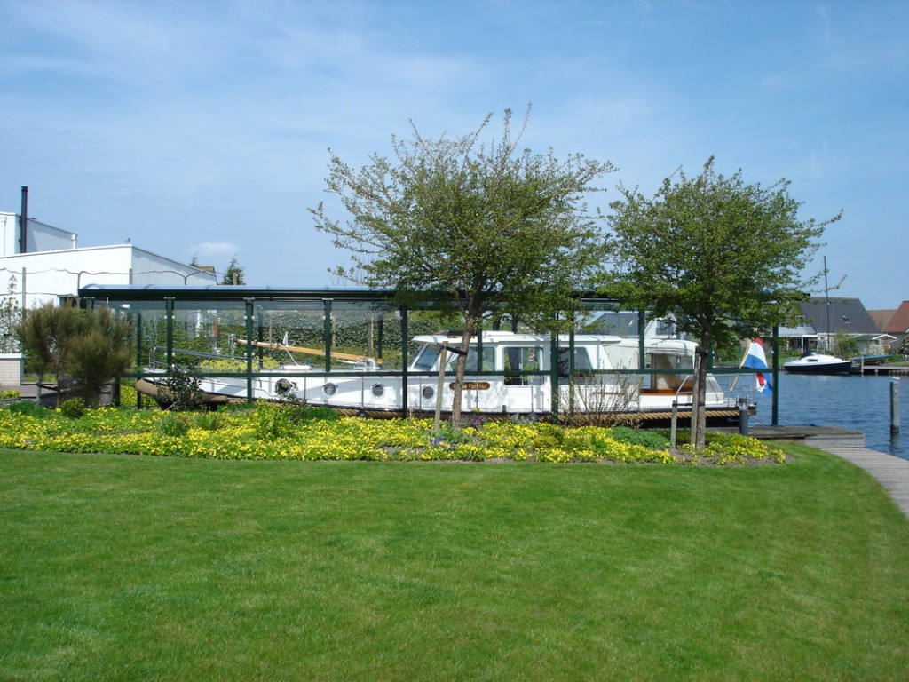 Boot overkapping 01 - Westerzon Carports en Overkappingen
