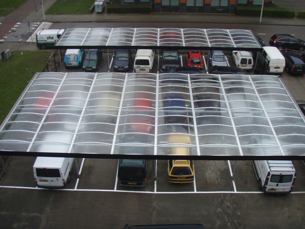 Parkeerterrein overkapping - Westerzon Carports en Overkappingen