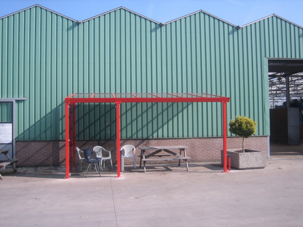 Rookruimte aanbouw 03 - Westerzon Carports en Overkappingen