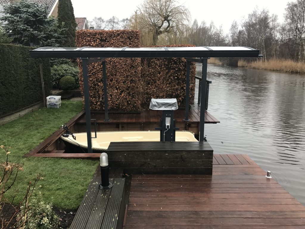 aluminium-boot-overkapping - Westerzon Carports en Overkappingen